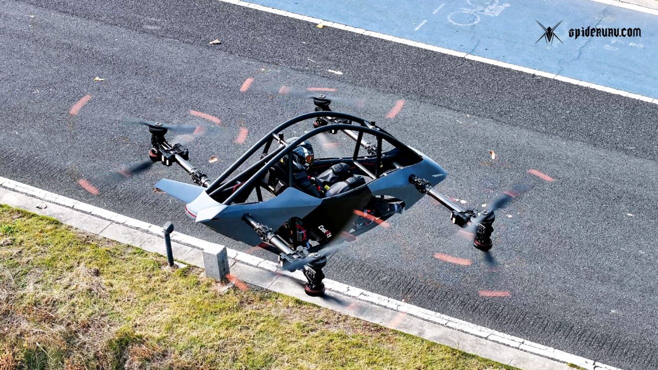 SPIDER UAV Conducts Outdoor Flight Tests with its eVTOL Platform ...