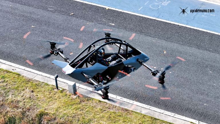 SPIDER UAV Conducts Outdoor Flight Tests with its eVTOL Platform ...
